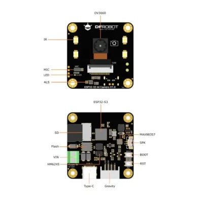 DFR1154 - DFRobot - ESP32-S3 AI Camera Module
